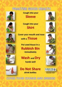 Cover Your Coughs and Sneezes Poster - Te Marae Ora Cook Islands ...